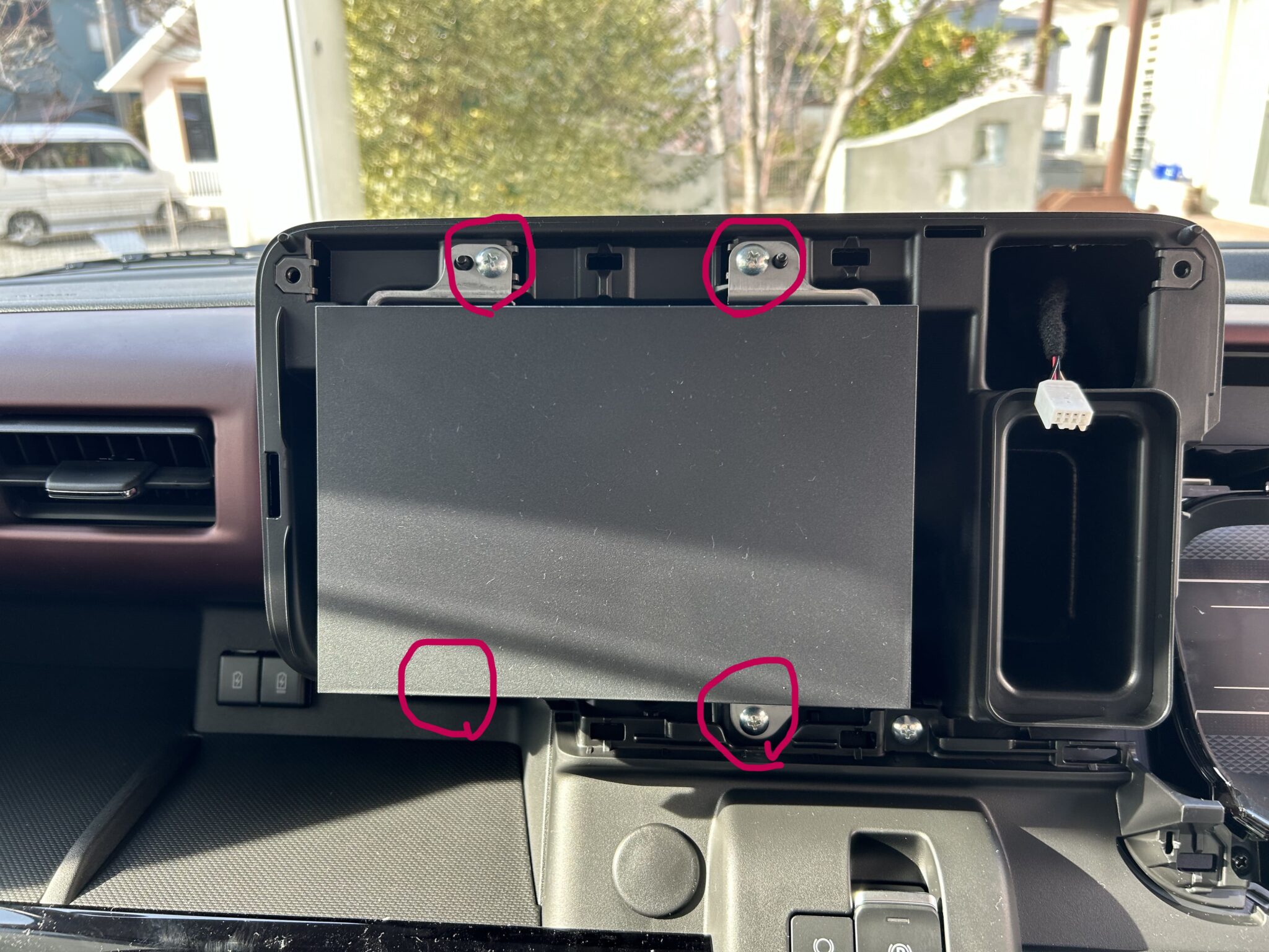 新型スペーシア・新型スペーシアカスタム（MK94S・MK54S）Androidナビ取り付けてみました。 | ぴーかー日記